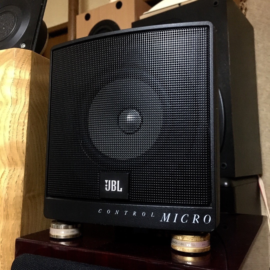 JBL Control Microのユニットを換装する．: おやじーにのおーでお馬鹿改